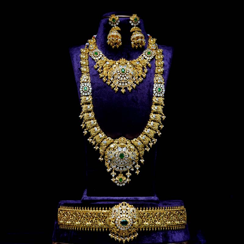 Bridal set combo – Sujatha Gold Covering Works