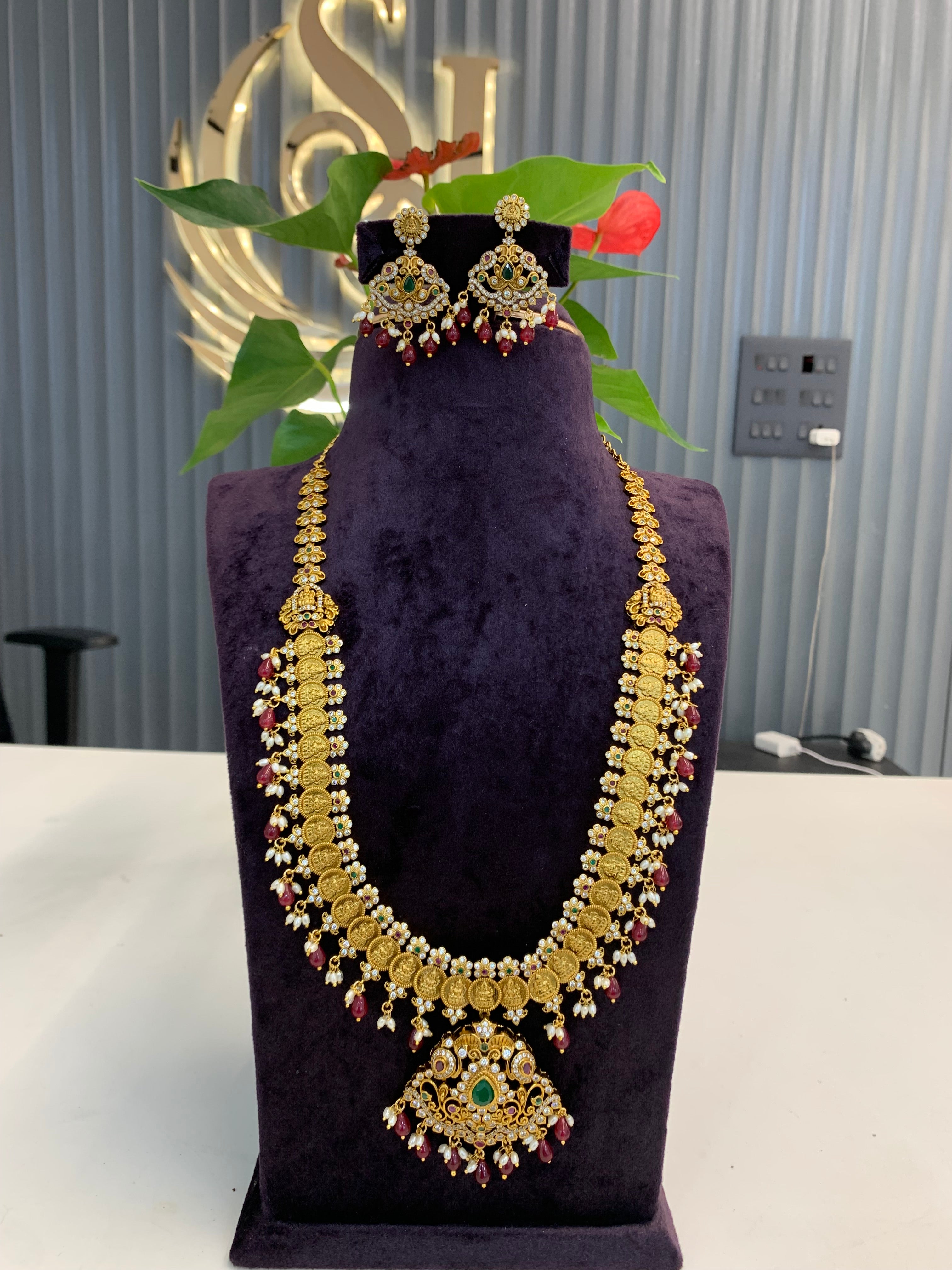 Beautiful kasula haram – Sujatha Gold Covering Works