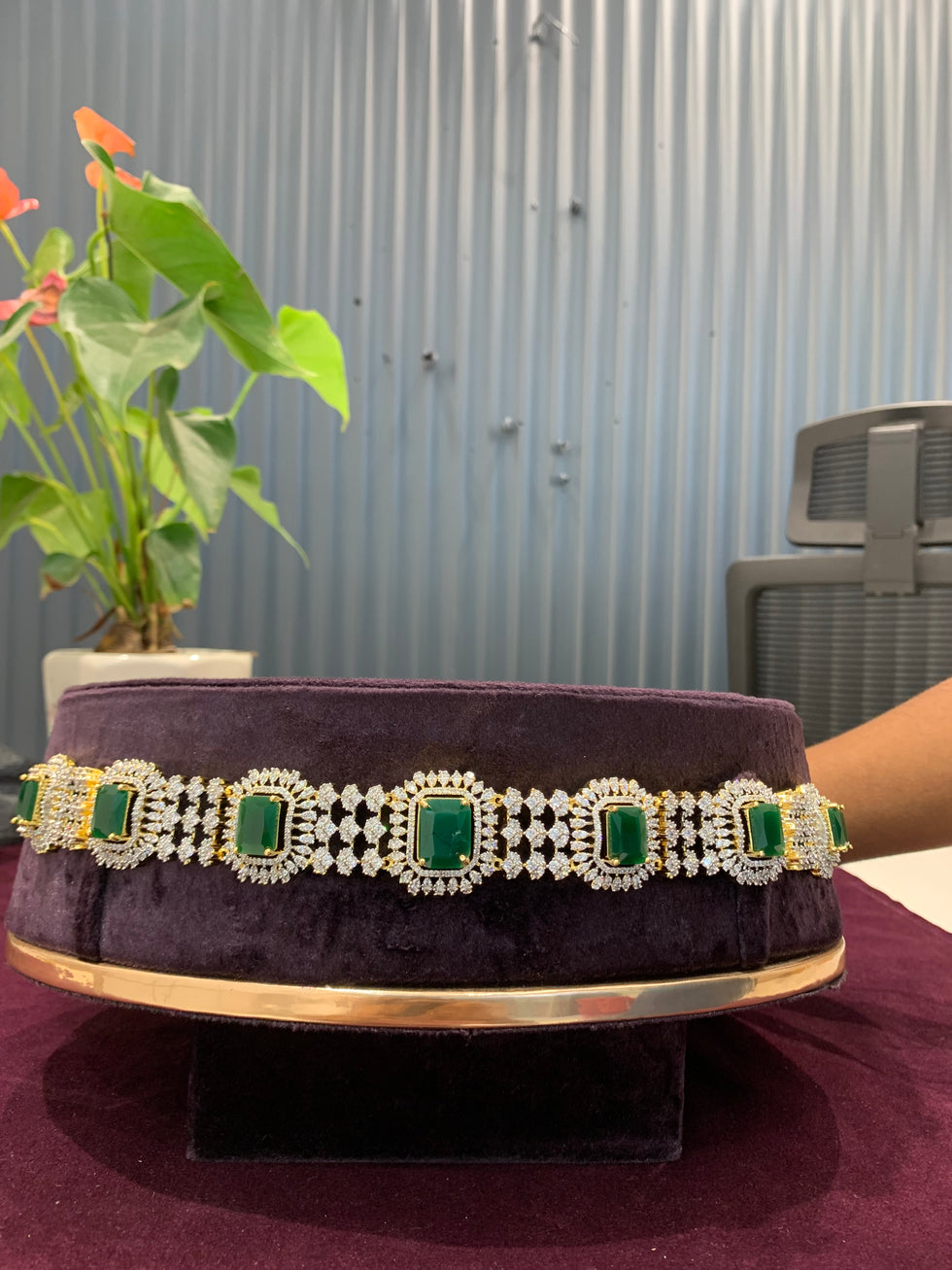 Beautiful GJ chain vaddanam – Sujatha Gold Covering Works