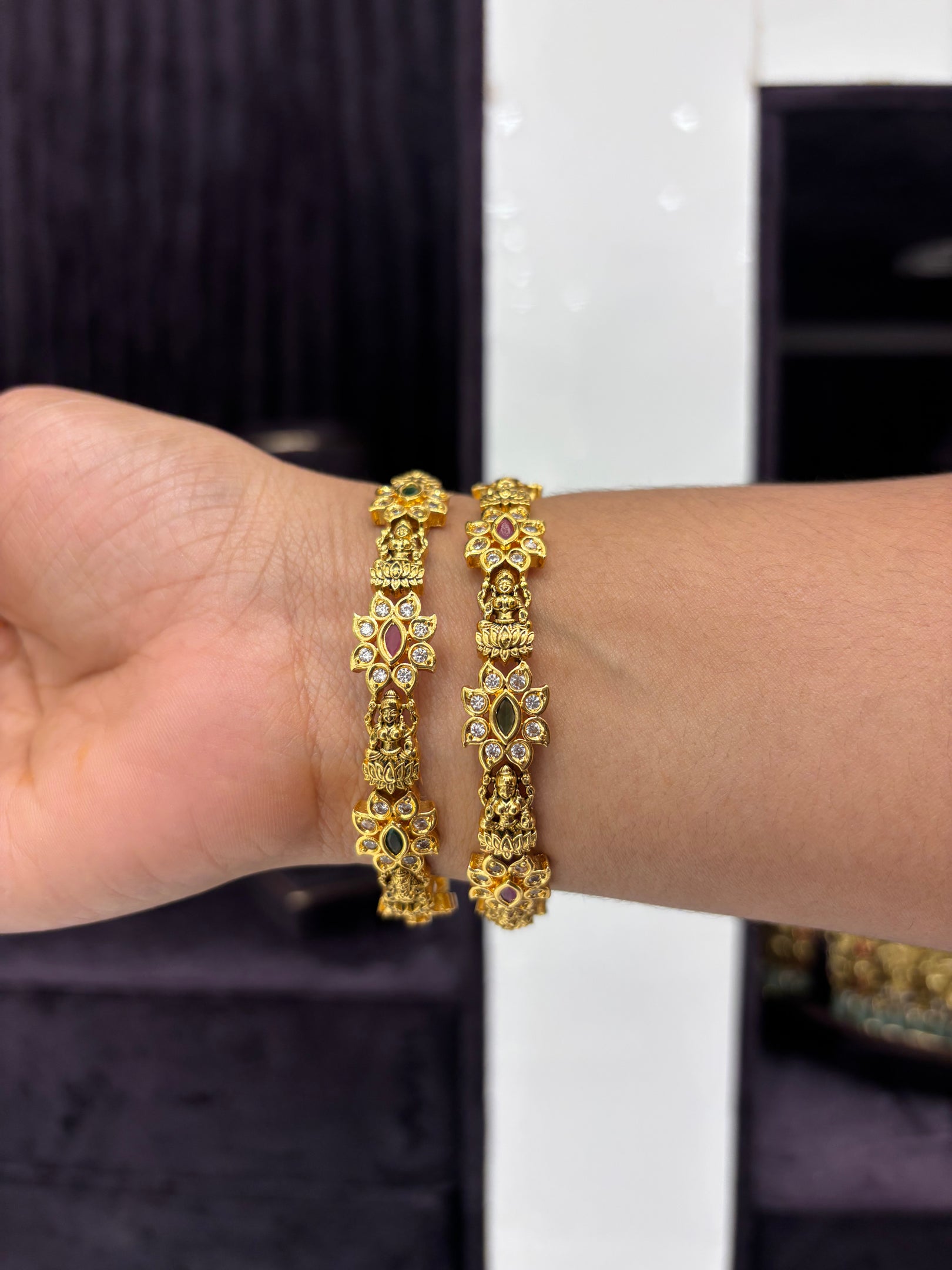 Nakshi bangles – Sujatha Gold Covering Works