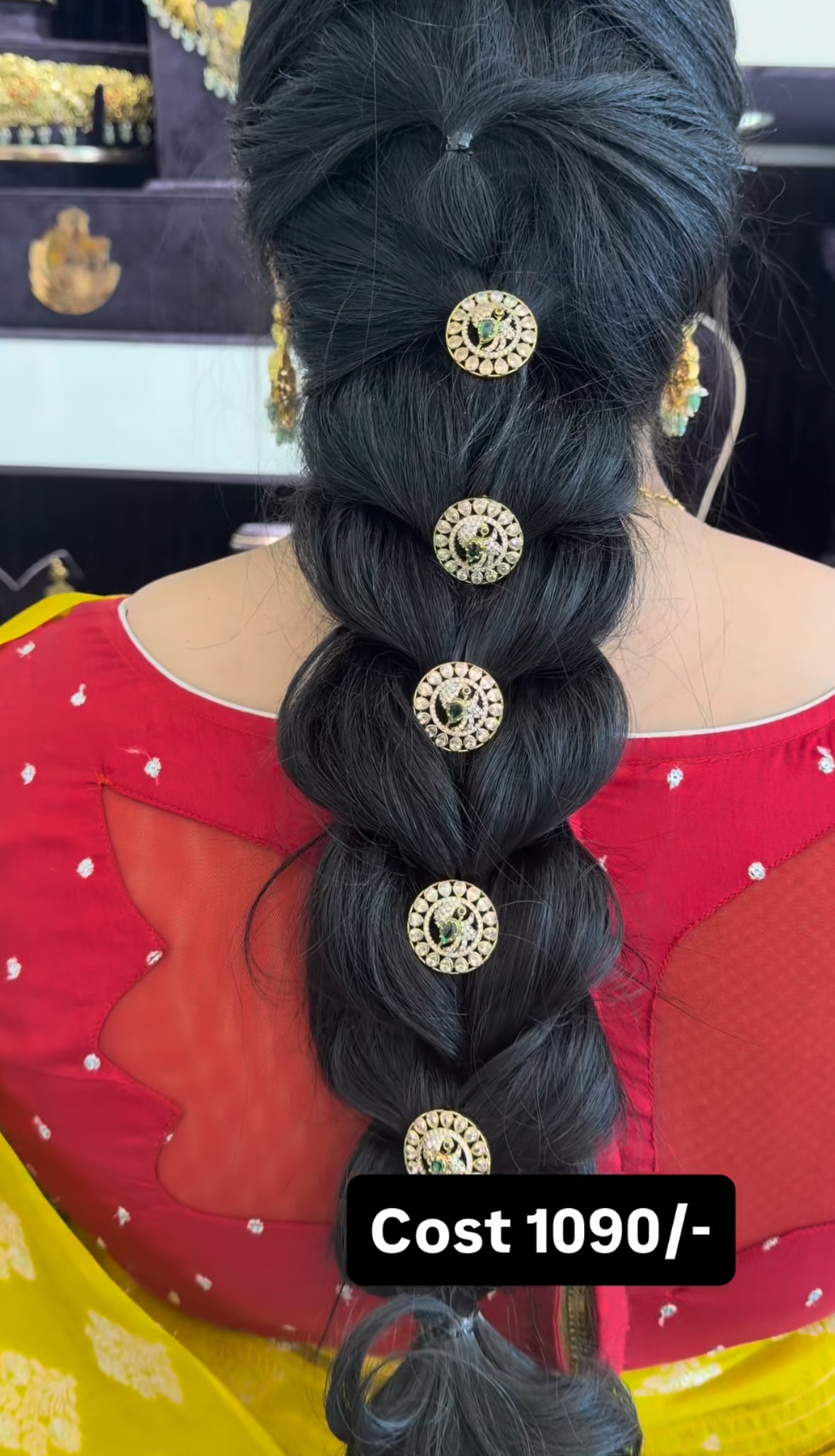 Beautiful hair pins set of 5 – Sujatha Gold Covering Works
